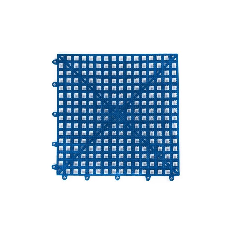 Piso Borracha Acqua Kap Multiuso Azul - 30x30 - Kapazi